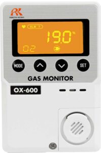 OX-600 Standalone Oxygen Monitor by RKI Instruments.