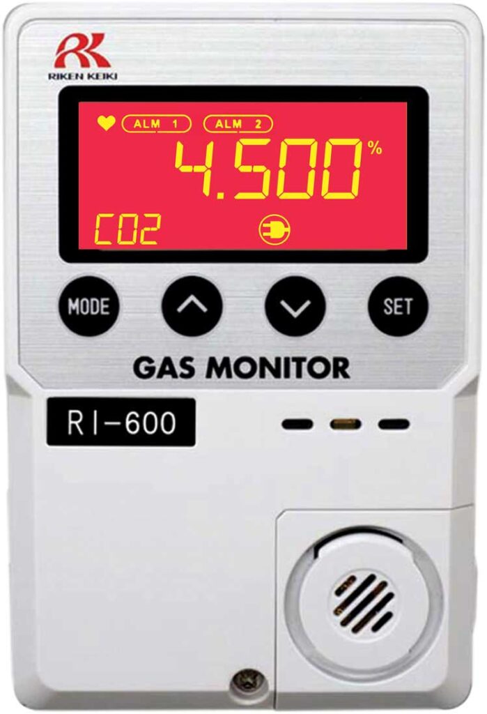 RI-600 Standalone Carbon Dioxide (CO2) Gas Monitor by RKI Instruments